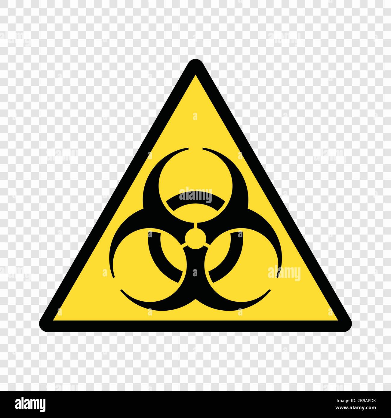 Biohazard symbol. Biological warning sign Stock Vector Image & Art - Alamy