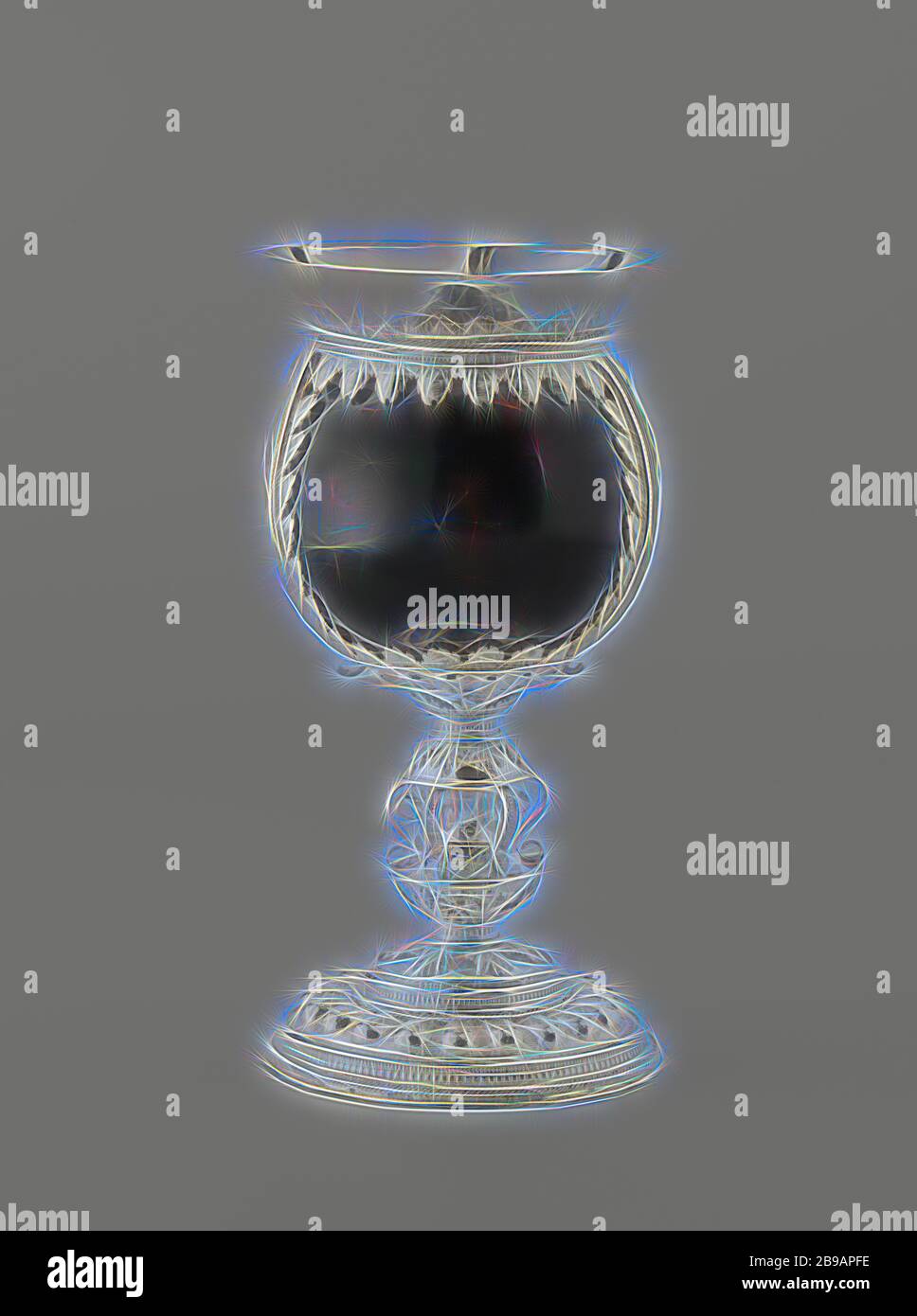 Chalice from Ter Hunnepe, The chalice is formed by a polished coconut ...