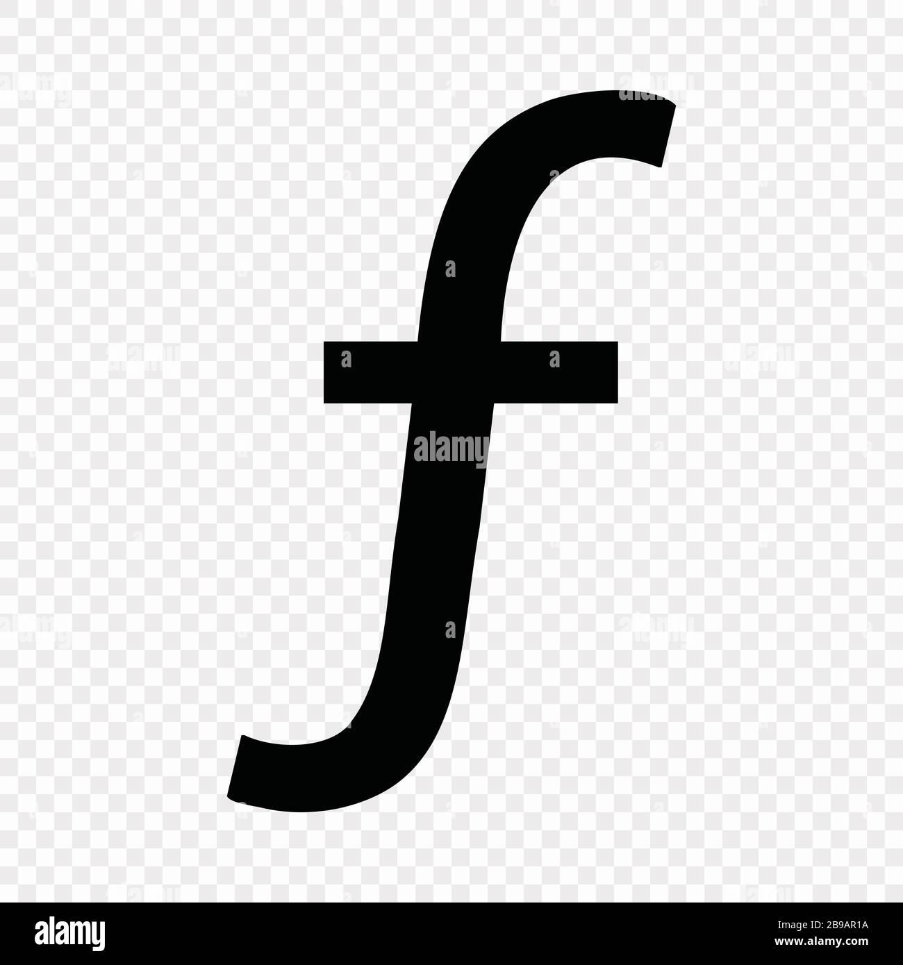Dutch guilder or florin sign . Currency symbol icon Stock Vector Image ...