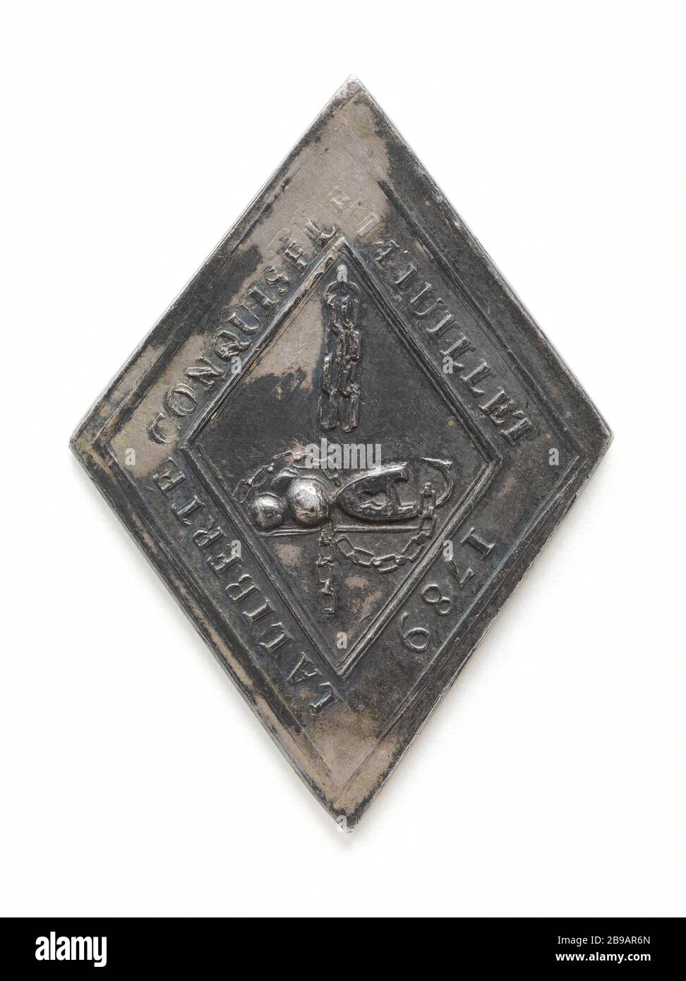 BADGE OF WINNERS OF THE BASTILLE 1789 Insigne des vainqueurs de la ...