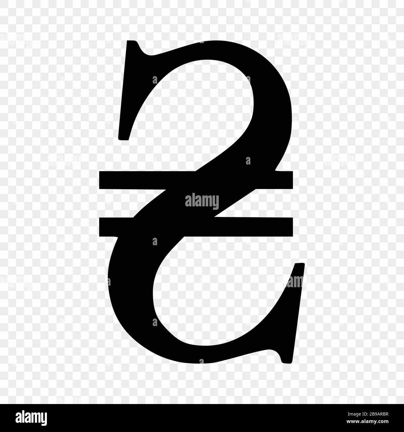 Ukrainian hryvnia sign. Currency symbol icon Stock Vector Image & Art ...