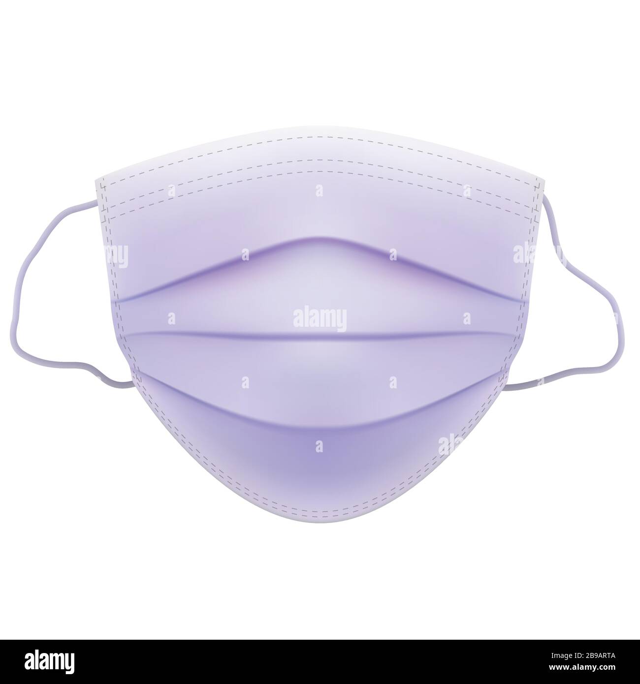 3d realistic medical face mask Stock Vector Image & Art - Alamy