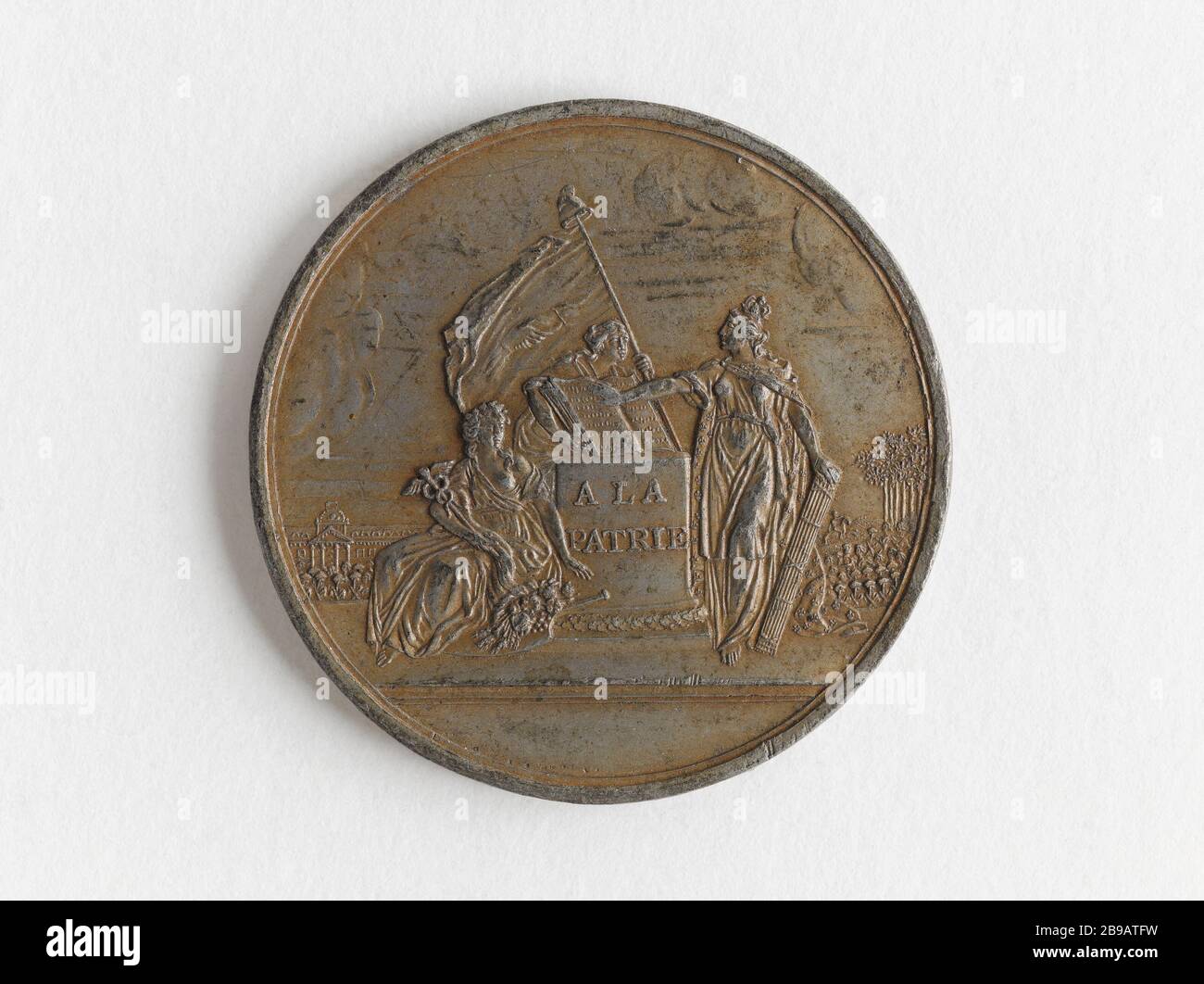 CONFEDERATION OF FRENCH, July 14, 1790 Nicolas Gatteaux (1751-1832 ...