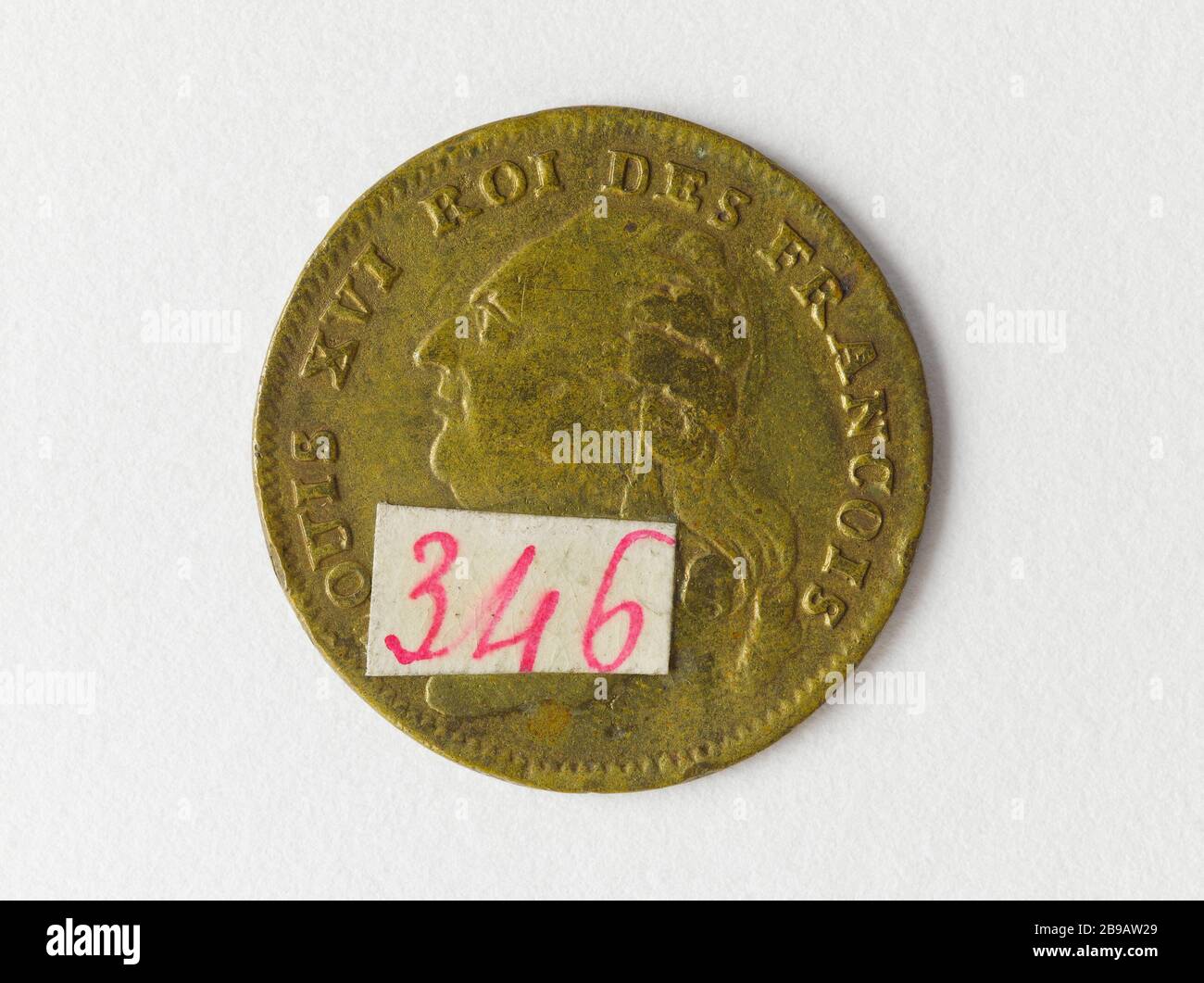 LOUIS XVI, KING OF FRENCH 1791 "Louis XVI, roi des Français, 1791 ...