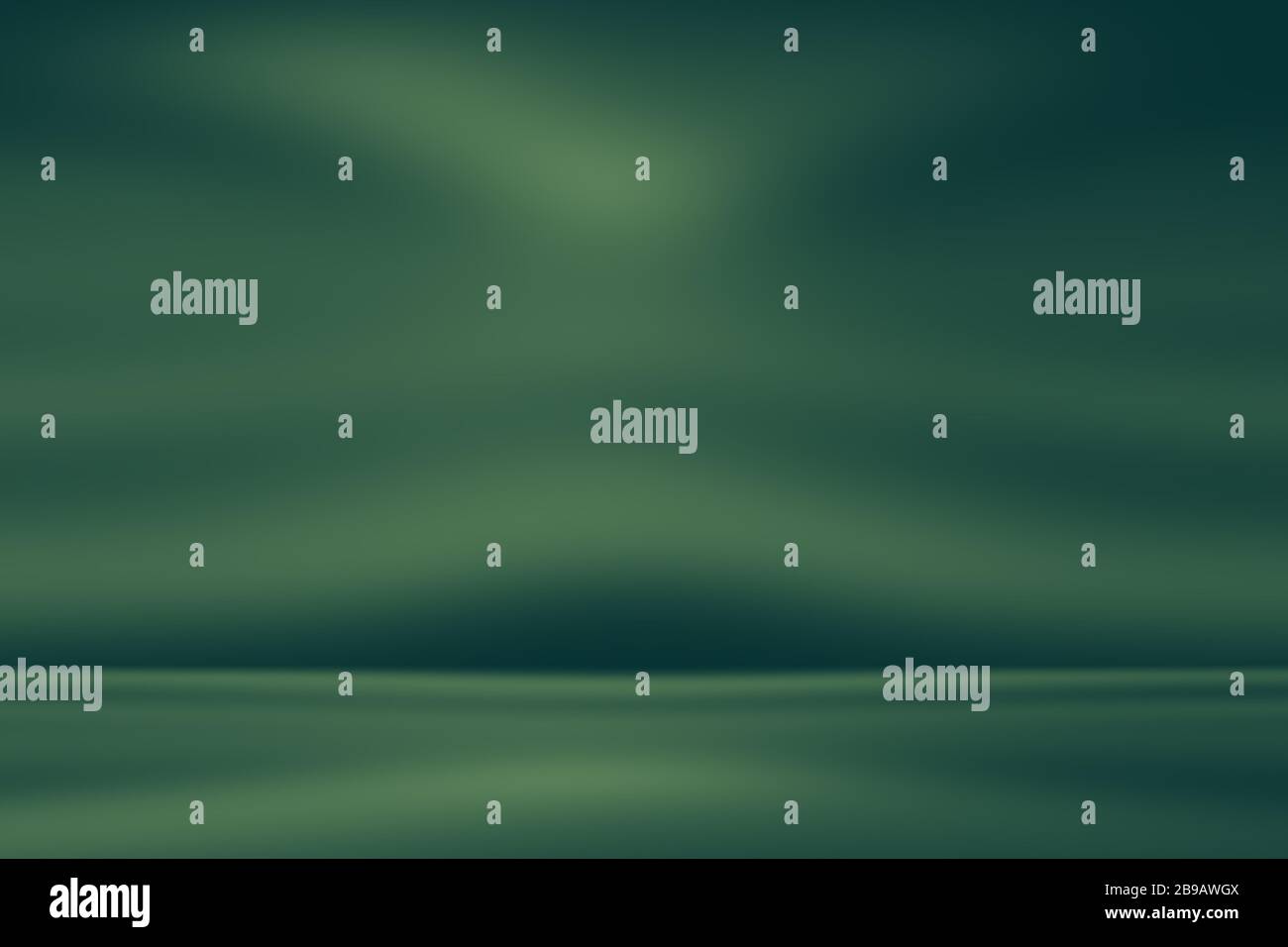 Abstract blur empty Green gradient Studio well use as background ...
