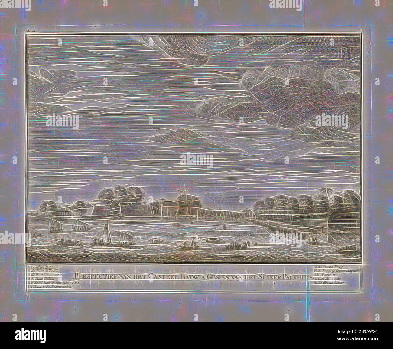 Perseelief van de casteel batavia hi-res stock photography and images ...