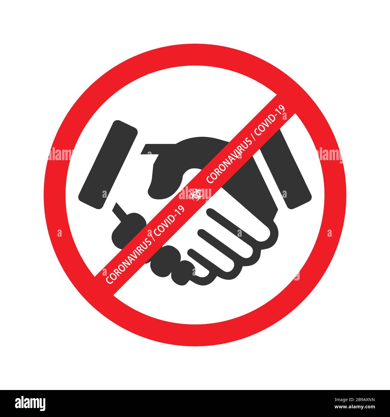 Avoiding handshake Cut Out Stock Images & Pictures - Alamy