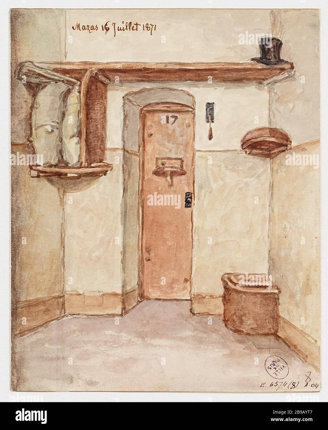 Mazas prison hi-res stock photography and images - Alamy