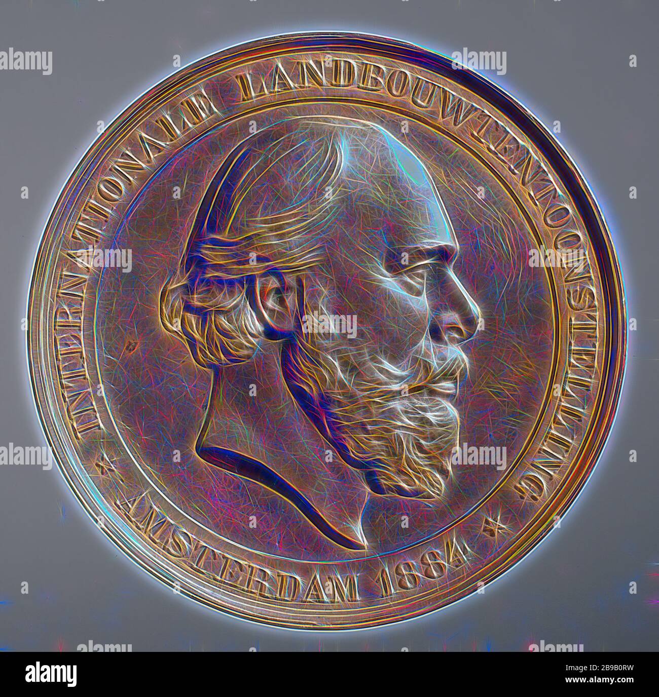 International agricultural exhibition in Amsterdam, in honor of William ...