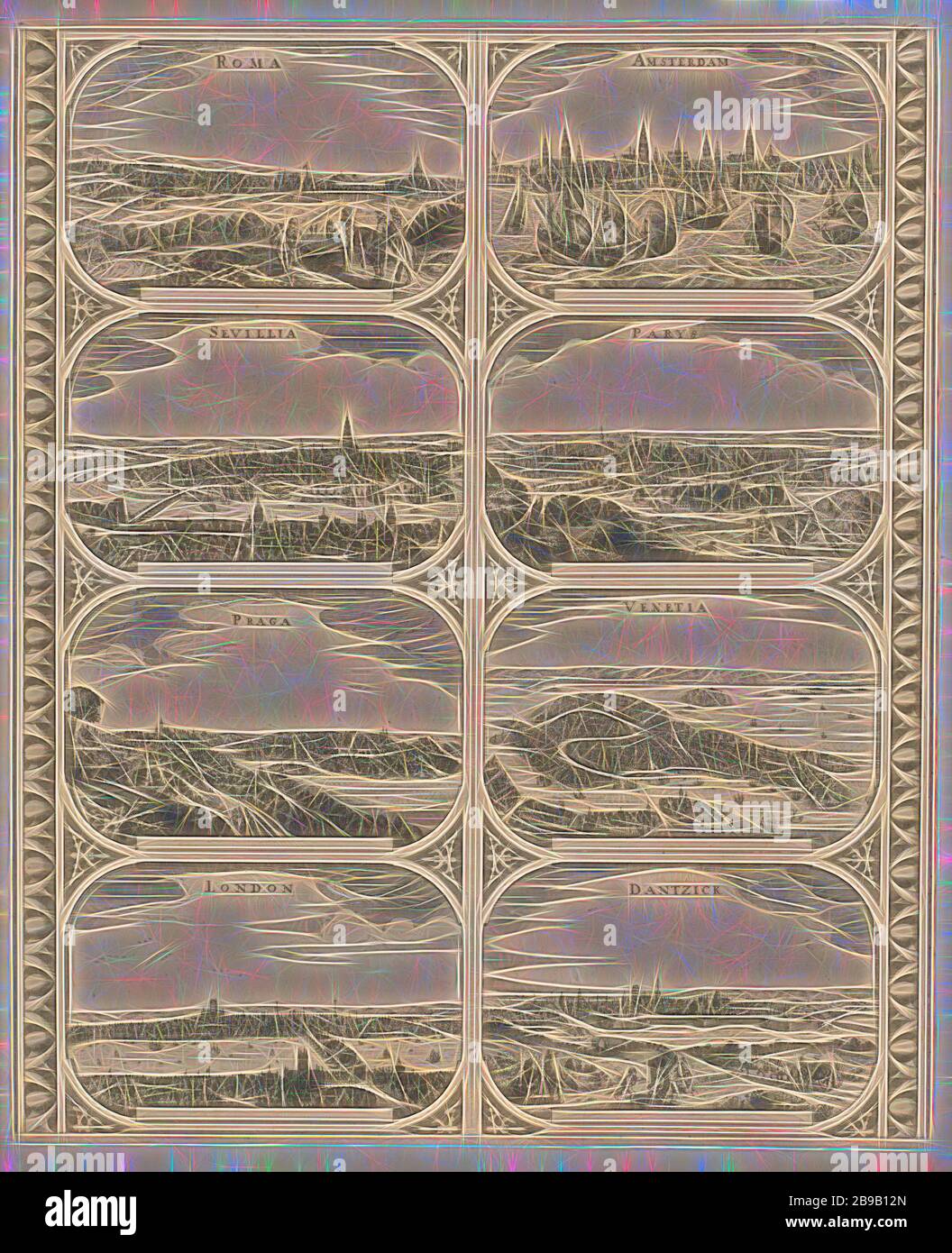 Map of europe 1670 hi-res stock photography and images - Alamy
