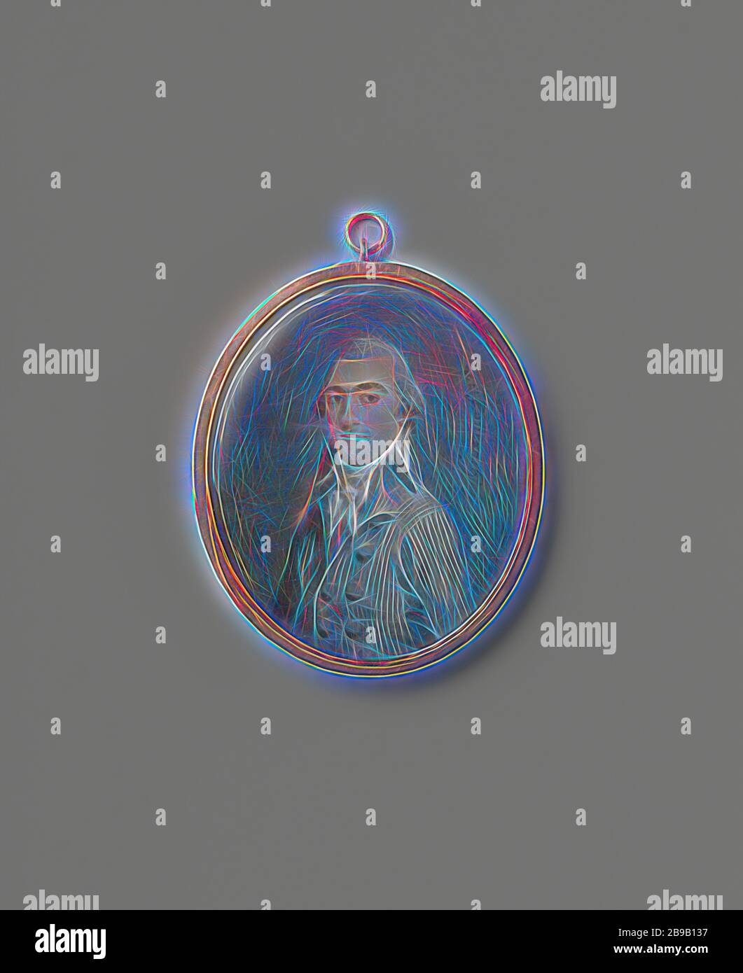 Portrait of Herman Willem Daendels, Oval portrait of Herman Willem ...