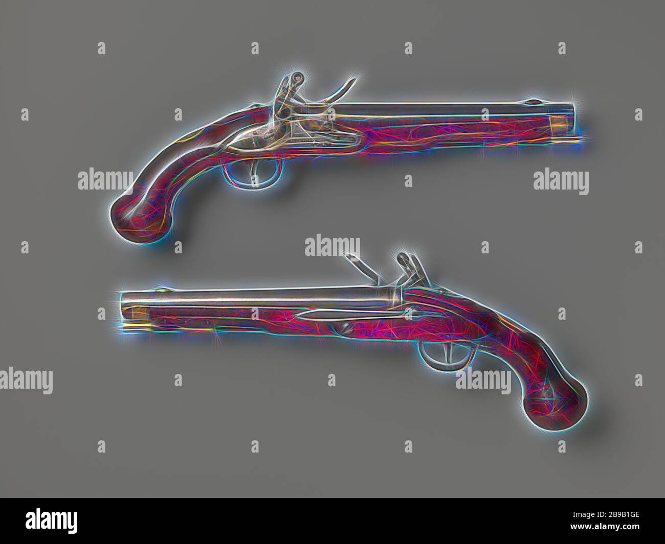 Flint belt gun, This belt gun was probably from the State fleet, part ...