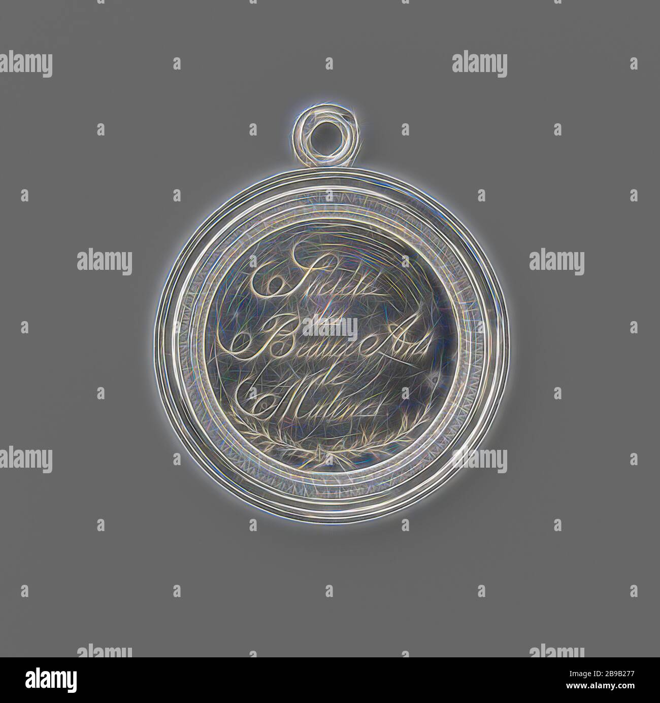 Honorary Medal Awarded Louis Royer for Winning the Prix de Rome ...