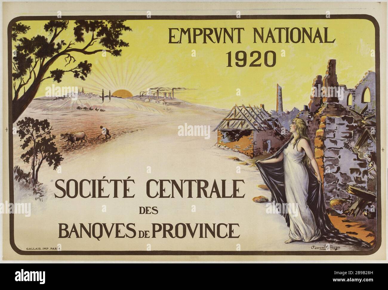 1920s poster bank hi-res stock photography and images - Alamy