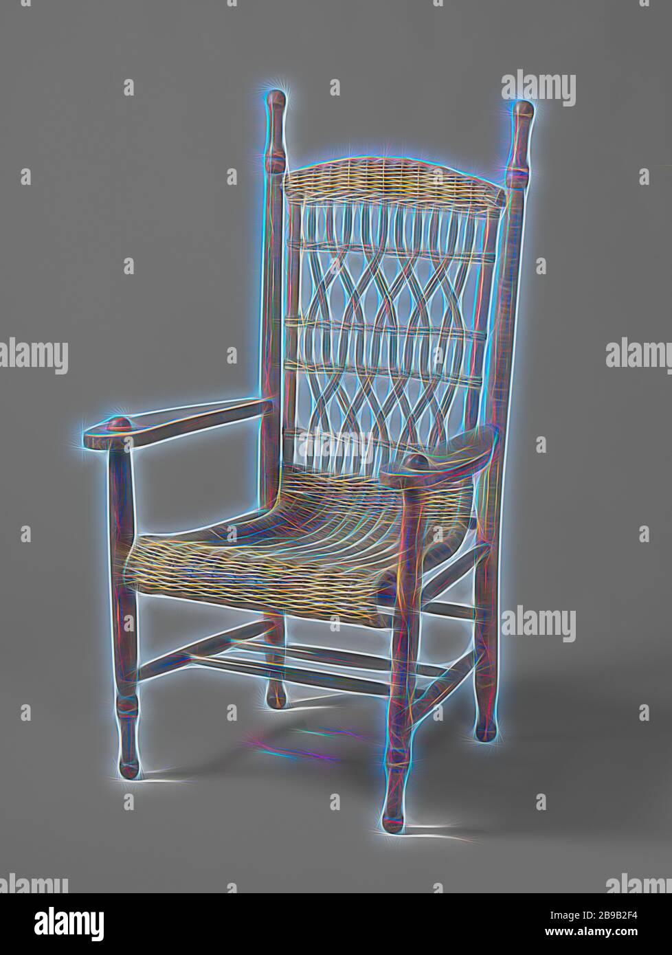 Armchair used by President Paul Kruger, Armchair, covered with toes ...