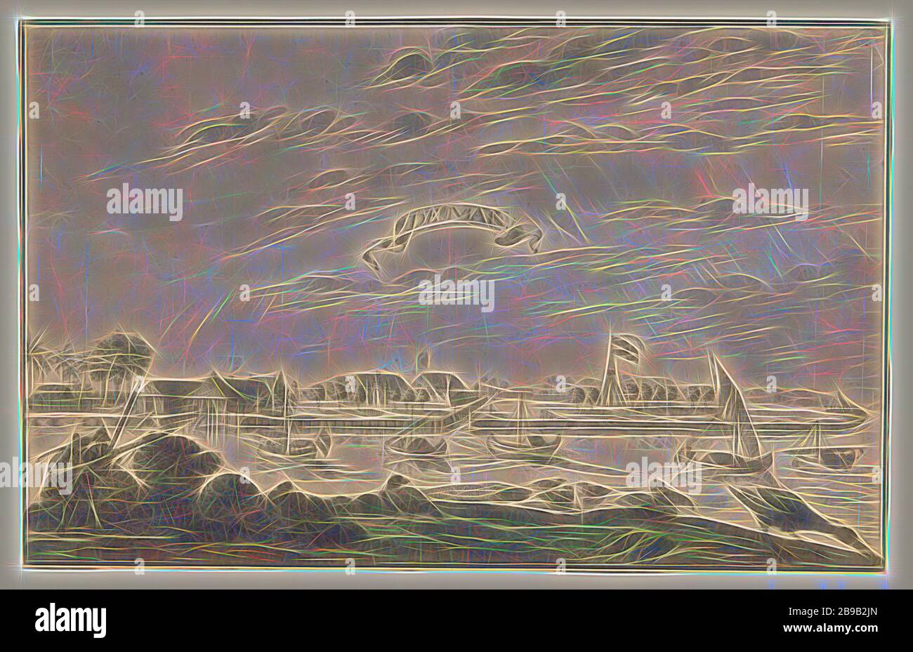 View of Demak, De Mak (title on object), View of the VOC factory in ...