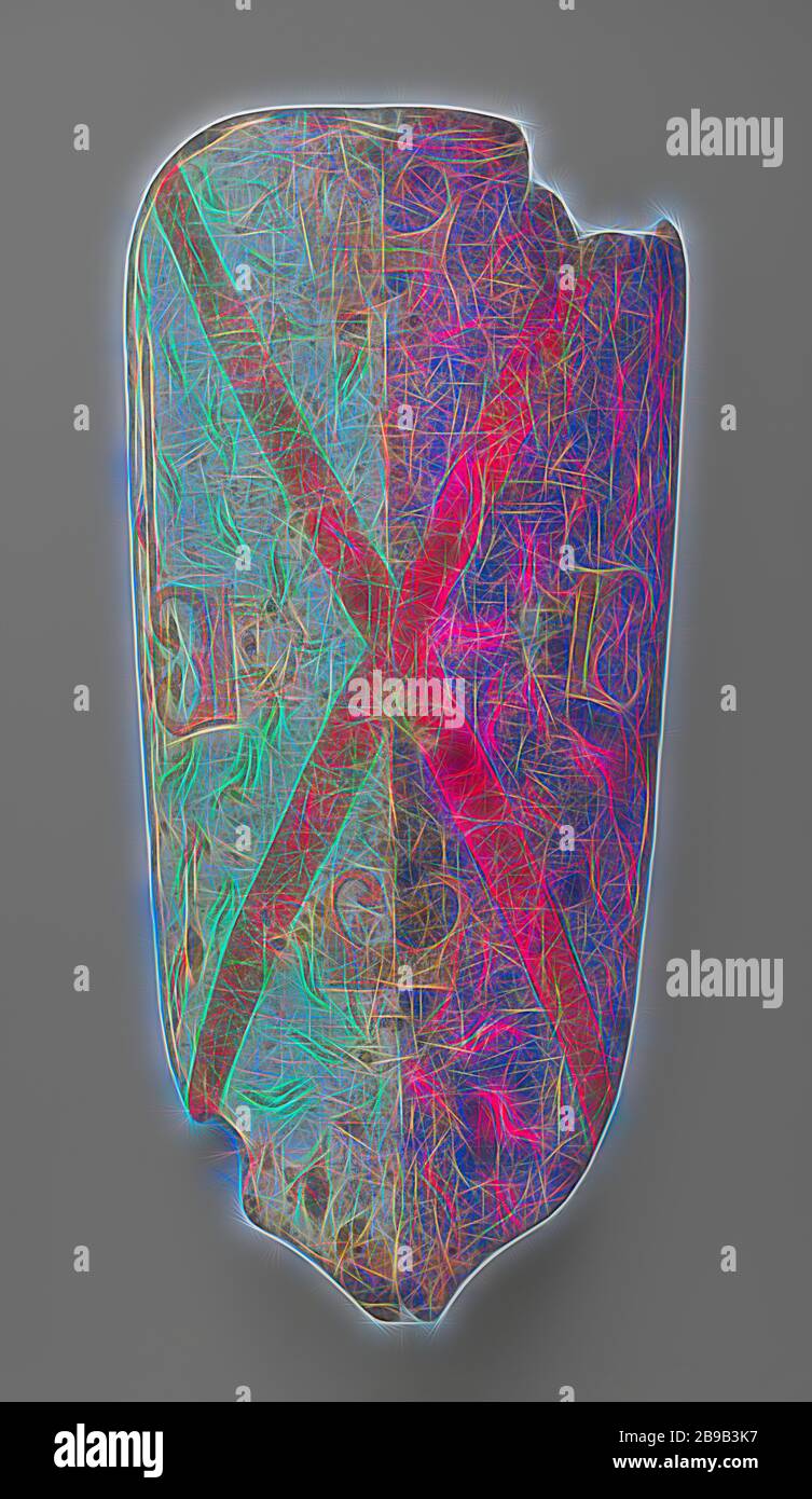 Pavise with St Andrew's Cross Shield Burgundian shield with Andrew's ...