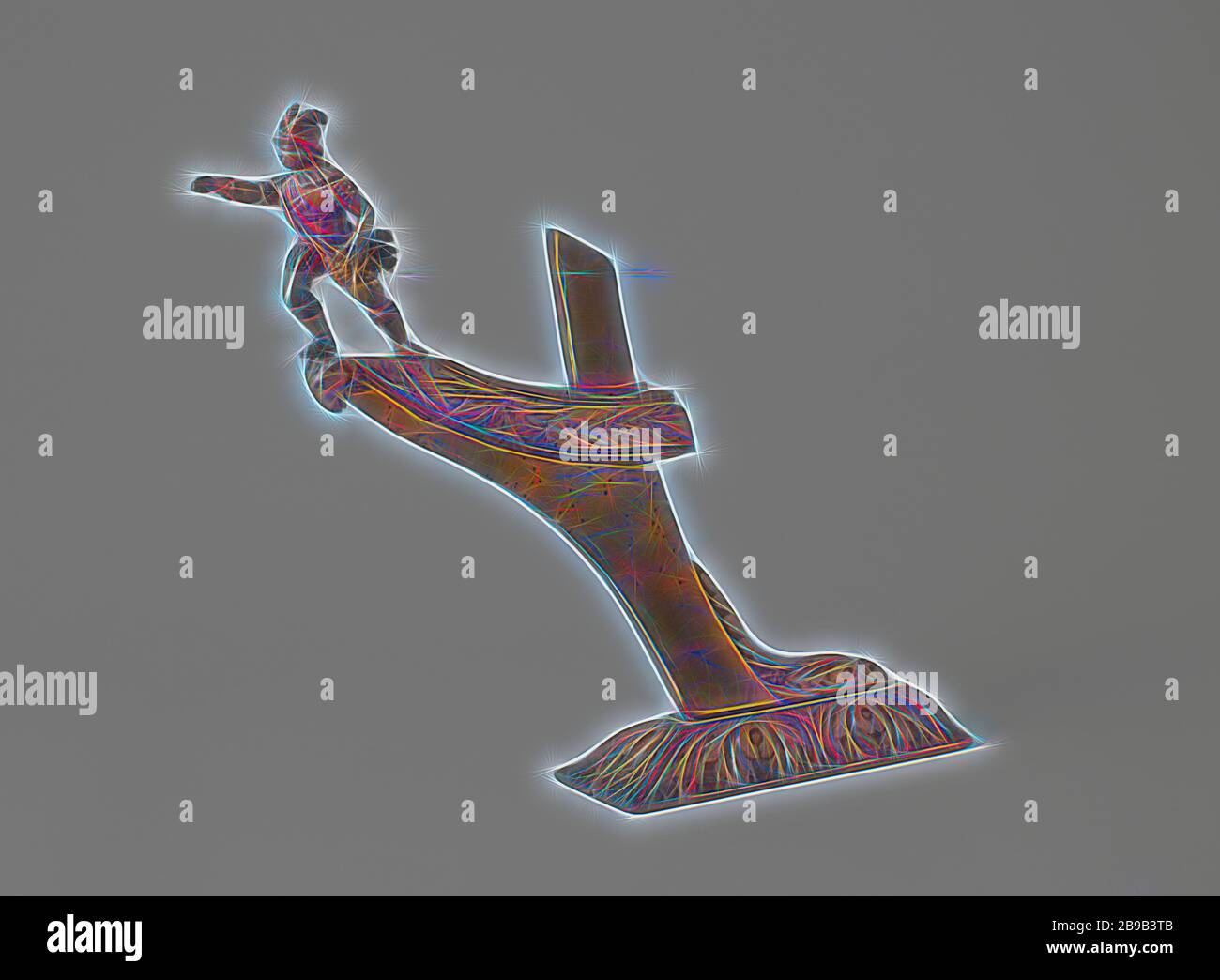 Model of a Figurehead, Model of a figurehead on figurehead, on a ...