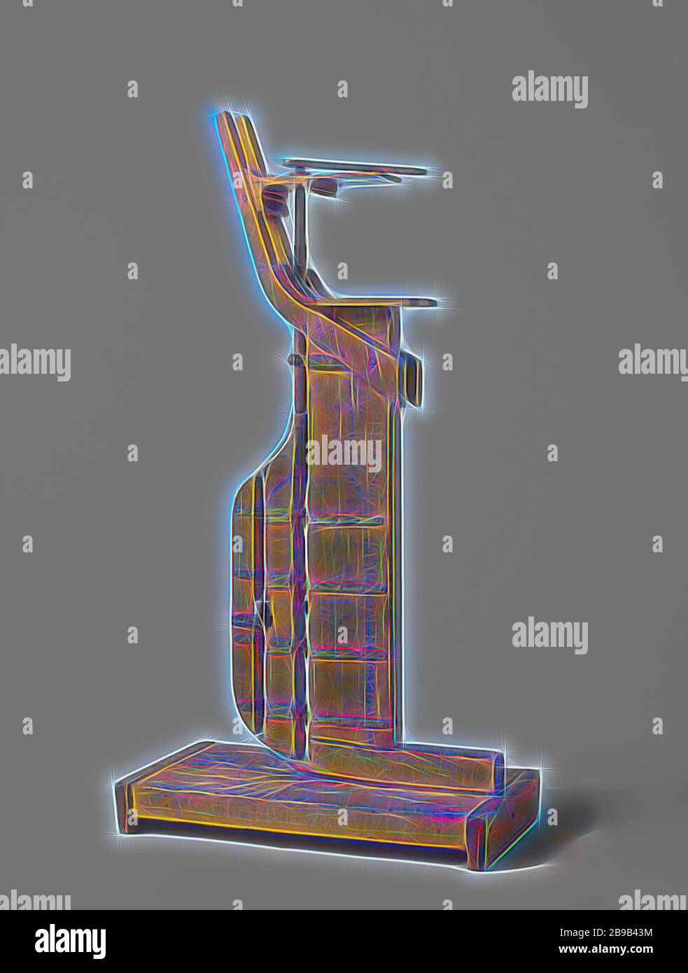 Model of Lumley's Patent Rudder, Model of a rudder, rudder and parts of ...