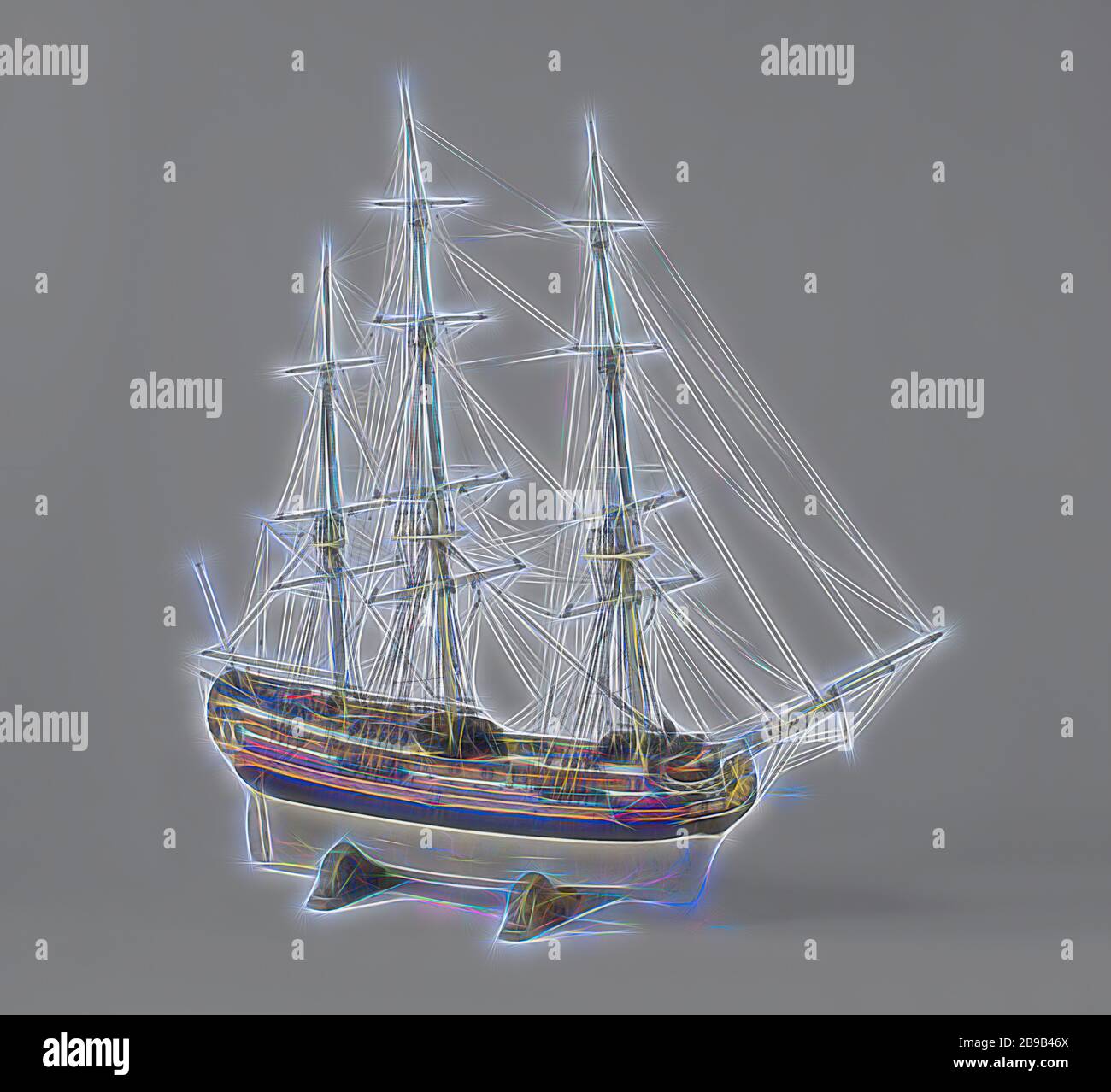 Model of the merchantman De Witte Oliphant Model of the merchantman De ...