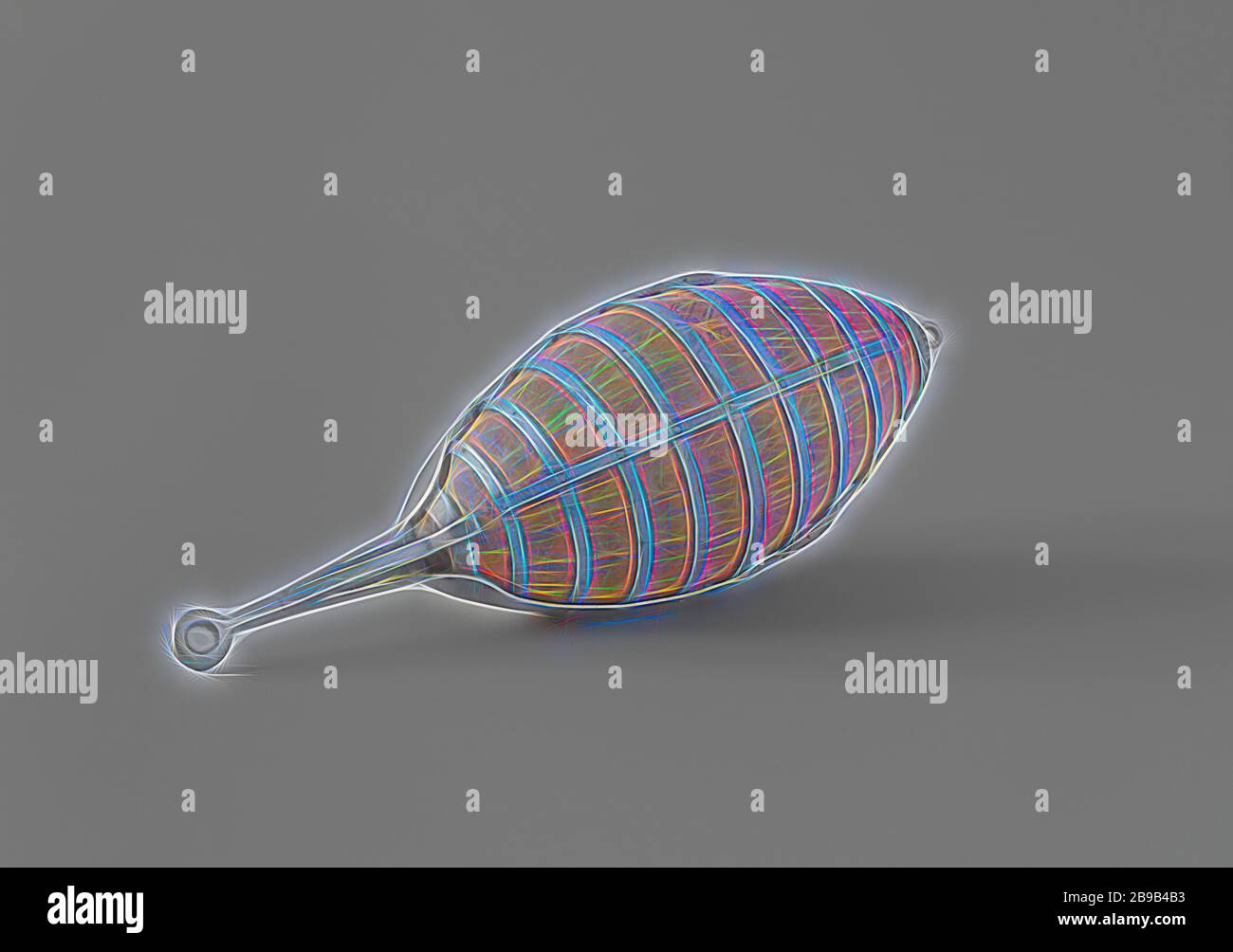 Model of a Buoy, Model of a buoy with a conical body with sharp ends ...