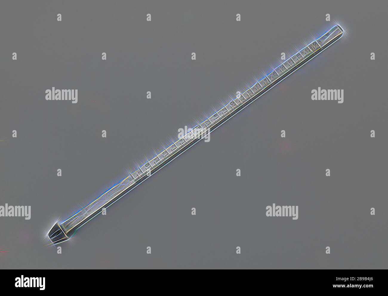 Tangent Sight, A long extension bar, consisting of a square iron bar ...