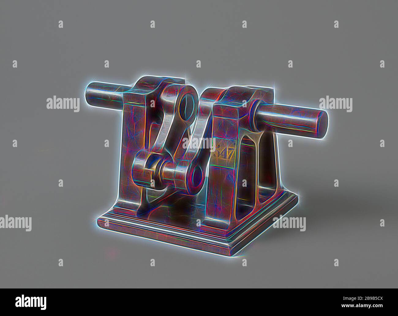 Model of a Disengaging Gear for Paddle Wheels, Model of the ...