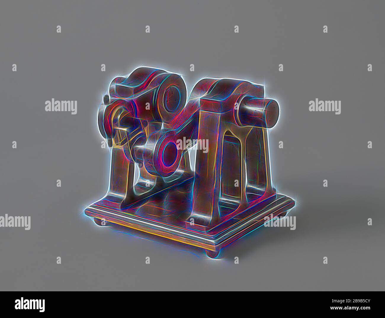 Model of a Disengaging Gear for Paddle Wheels, Model of the ...