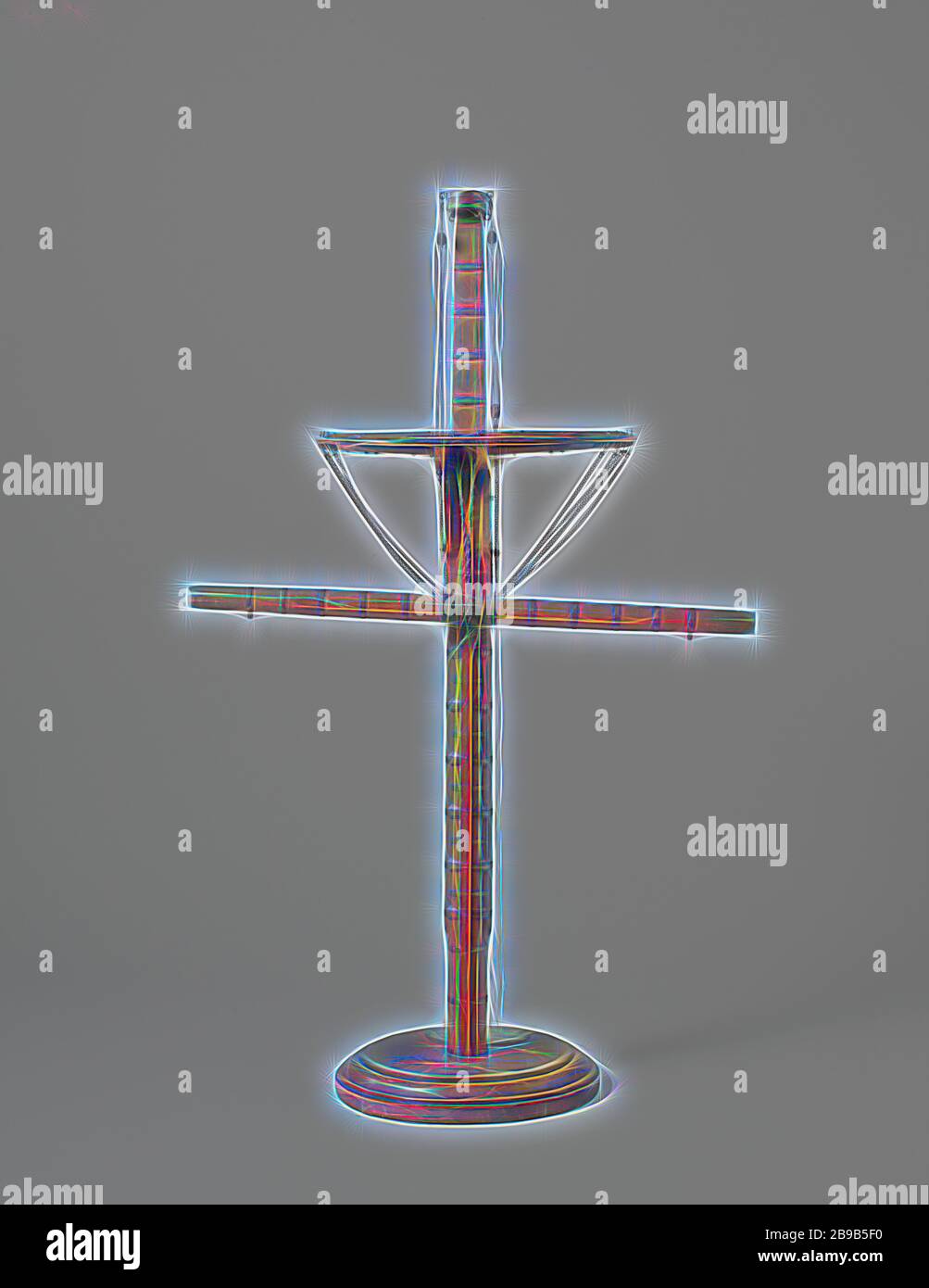 Model of a Main mast with Metal Futtock Chains, Model of a tubed large ...