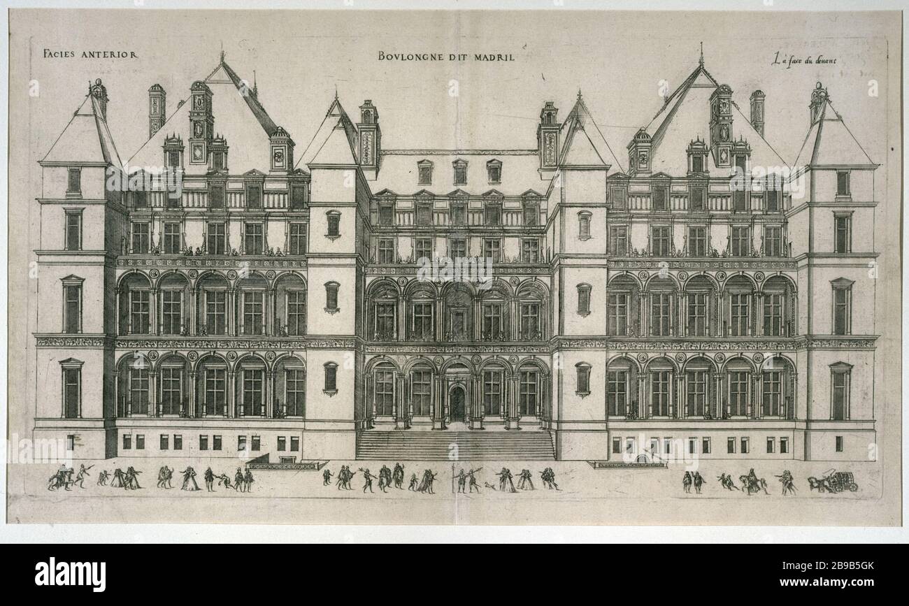 MOST EXCELLENT BUILDING FRANCE: LE CHATEAU DE MADRID - FACE THE FRONT ...