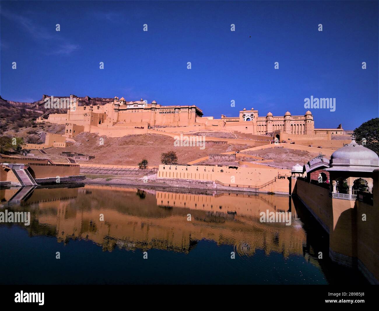 Red fort jaipur hi-res stock photography and images - Alamy