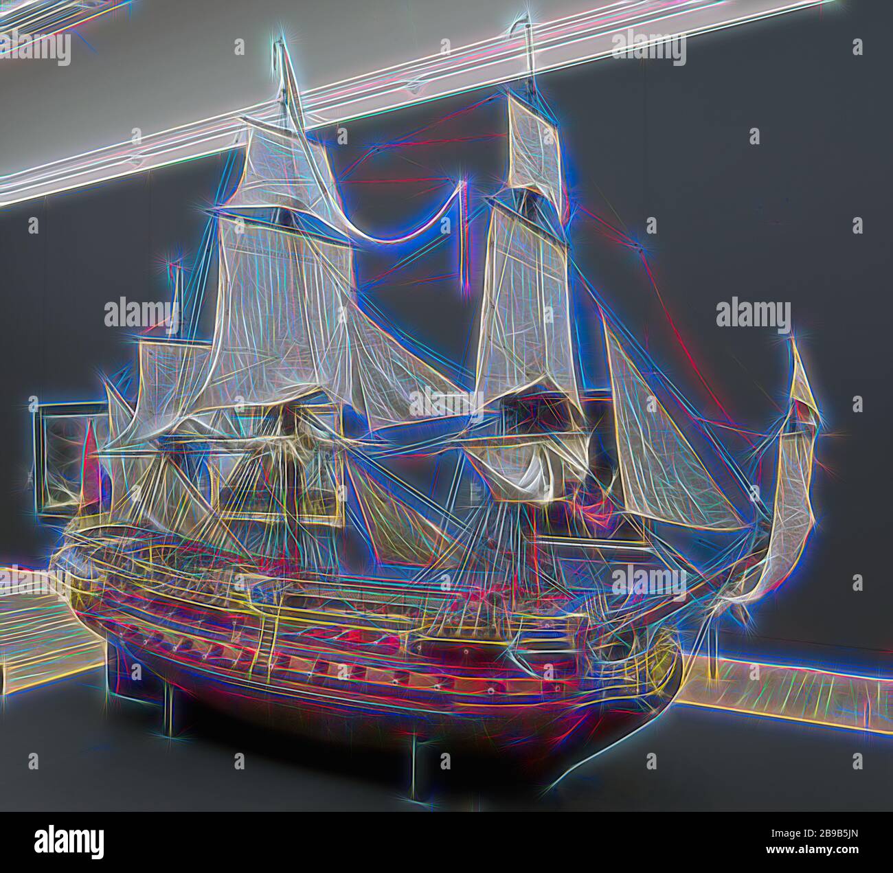 Model of the William Rex Model of the William Rex Model of a 74-Gun ...