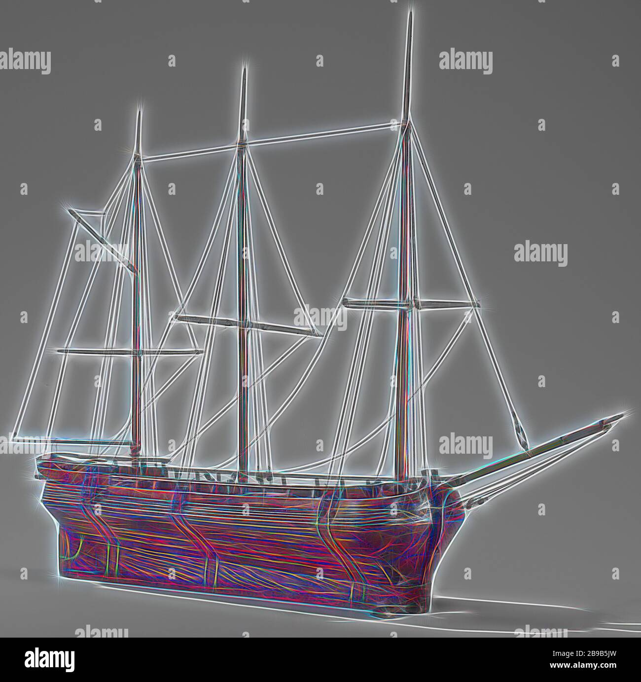 Exceptional three masted ship hi-res stock photography and images - Alamy