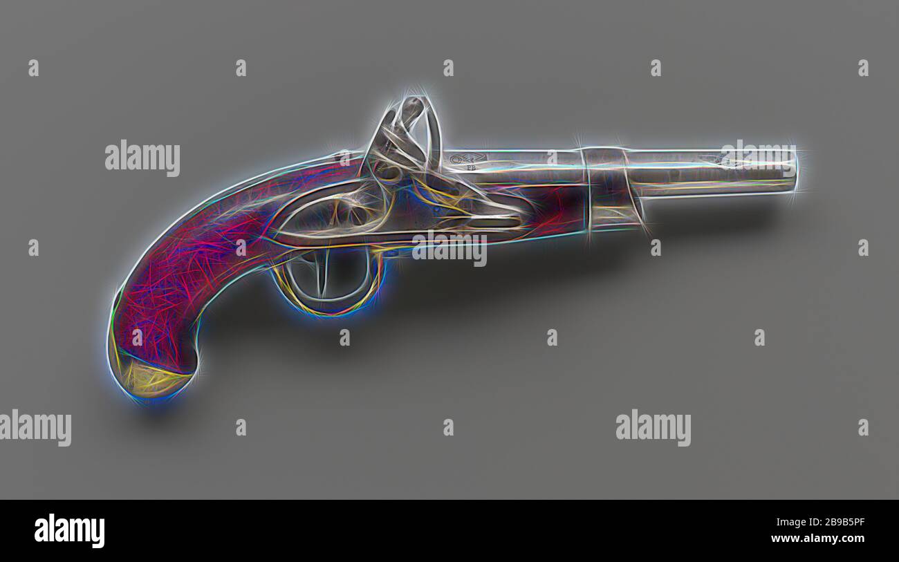 A flintlock pistol with brass barrel hi-res stock photography and ...