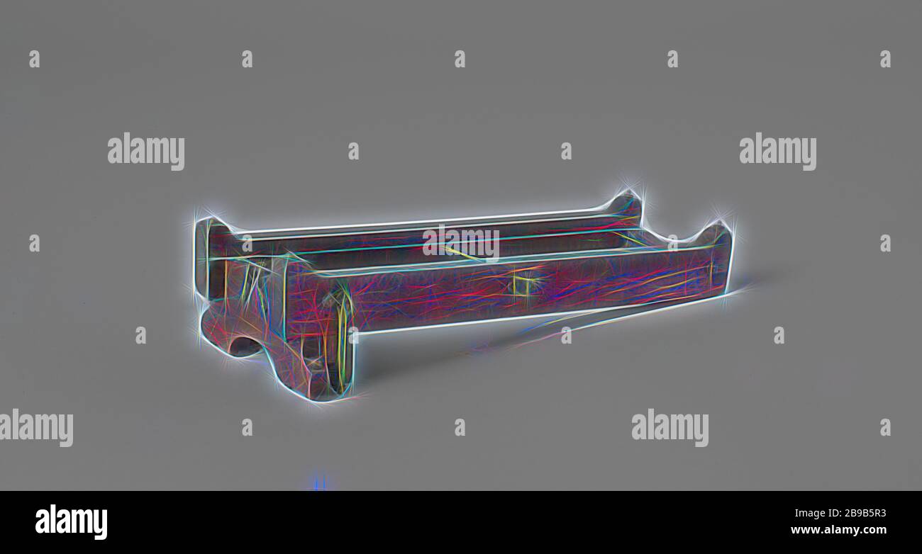 Model of a Slide for a Gun Carriage or a Coastal Battery, Model of the ...