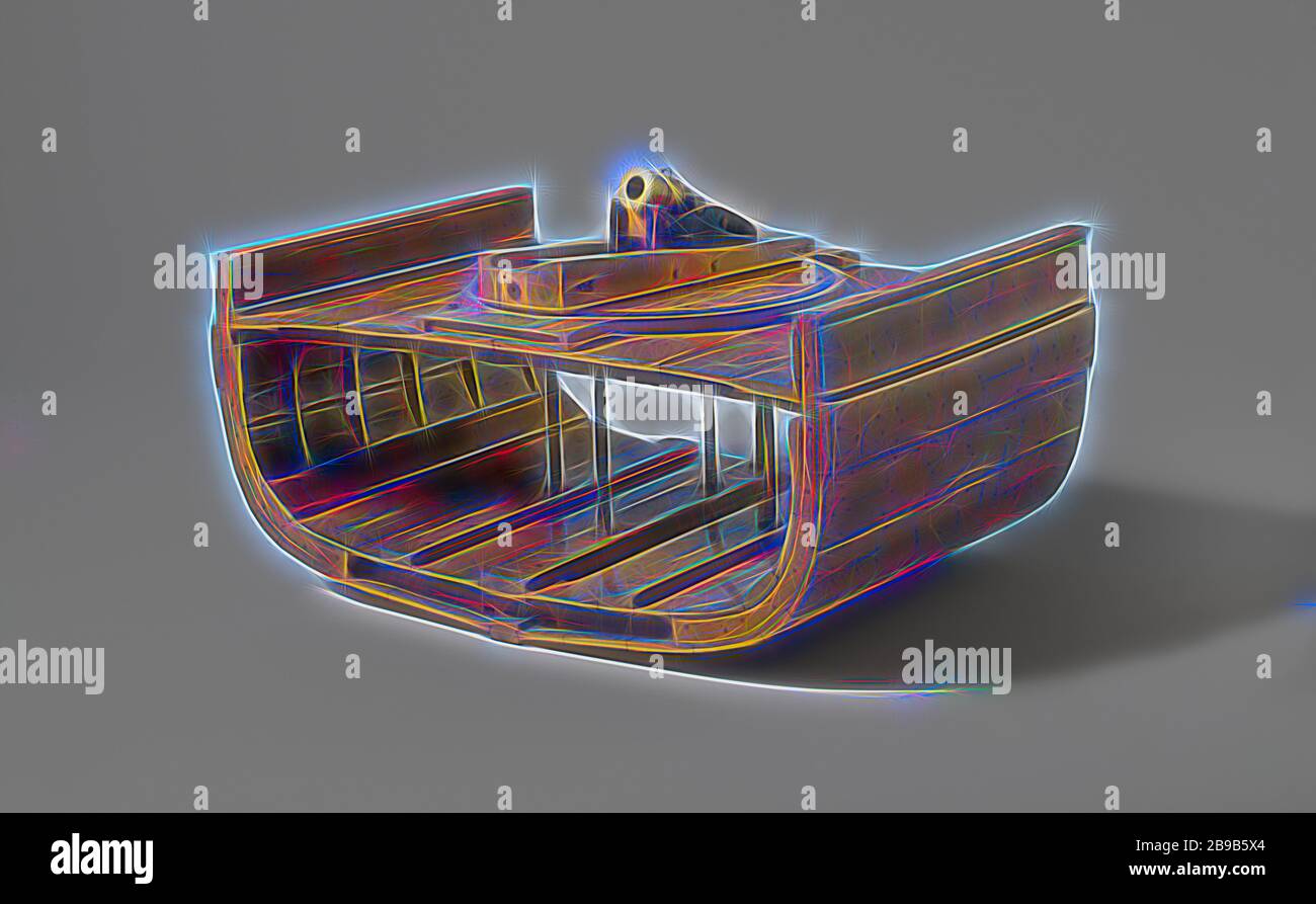 Model of a 20-inch mortar on a turntable, Model of a 20-cm Mortar on a ...