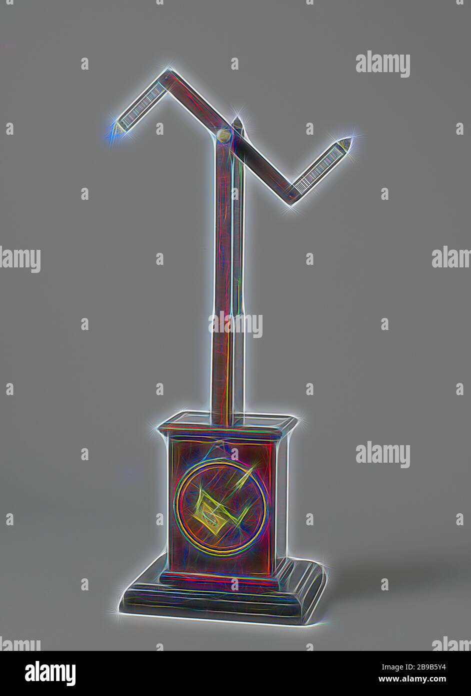 Model of an optical telegraph, Model of an Optical Telegraph, on a ...