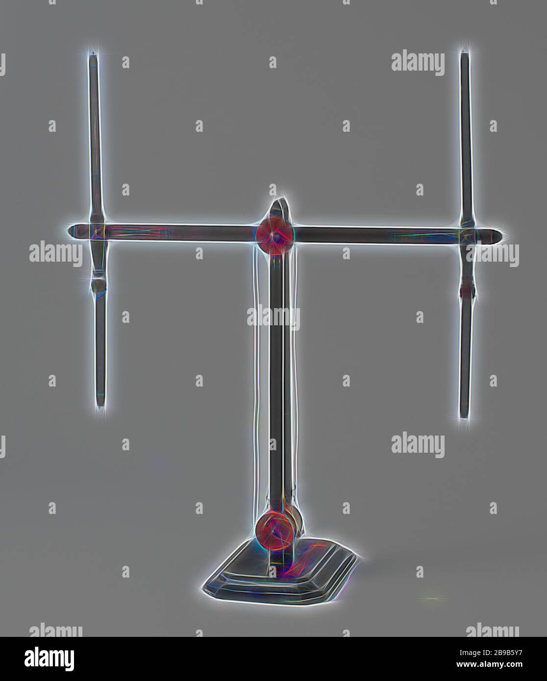 Model of an Optical Telegraph, Model of an optical telegraph on a base ...