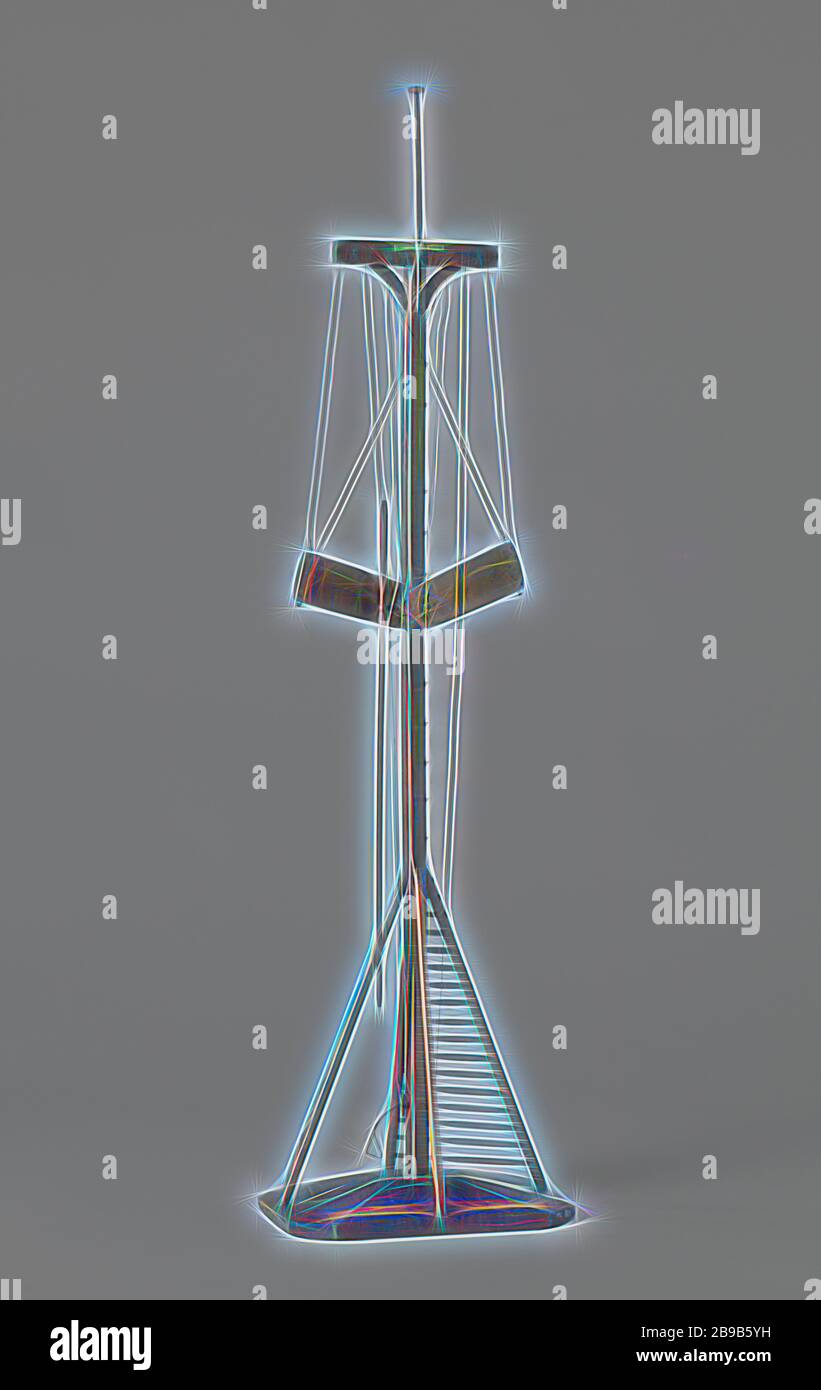 Model of an Optical Telegraph, Model of an optical telegraph on a floor ...