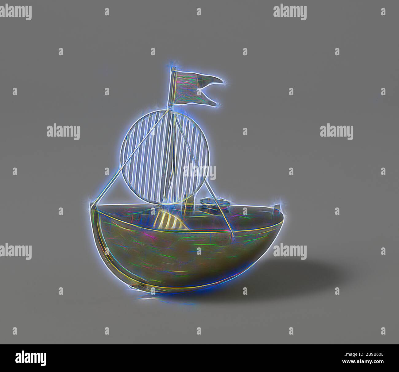 Model of a Floating Beacon, Model of an iron floating beacon in the ...