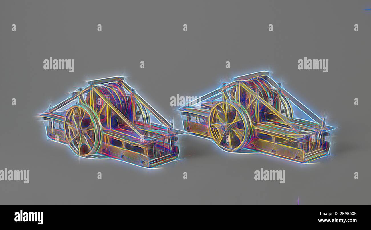 Model of a Life-Saving Cart for Shipwrecks, Rescue device for rescue ...