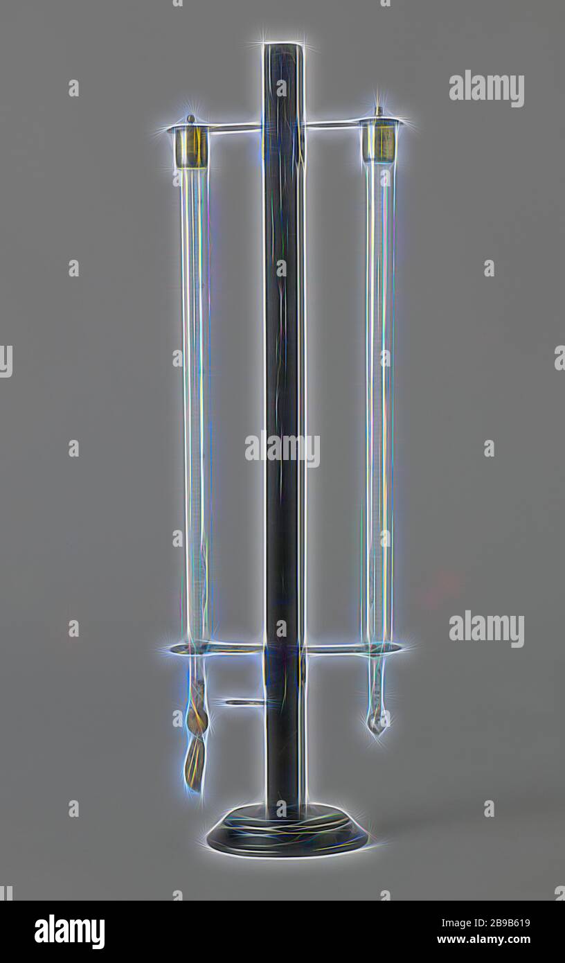 Psychrometer, Humidity meter of the psychrometer type, with two ...