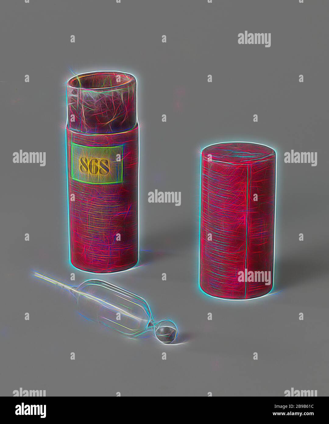 Hydrometer Float in a Case, Float of a moisture scale for determining ...