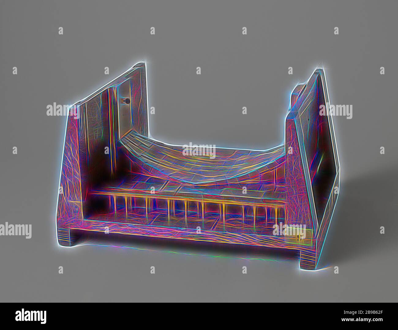 Model of the Outer Sill of the Lock at Flushing, Model of the outer ...