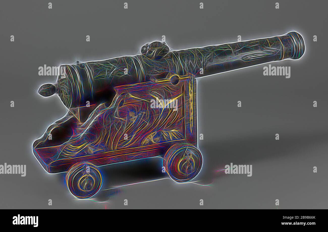 Cannon owned by the Van Reigersberg family, Richly decorated cannon ...