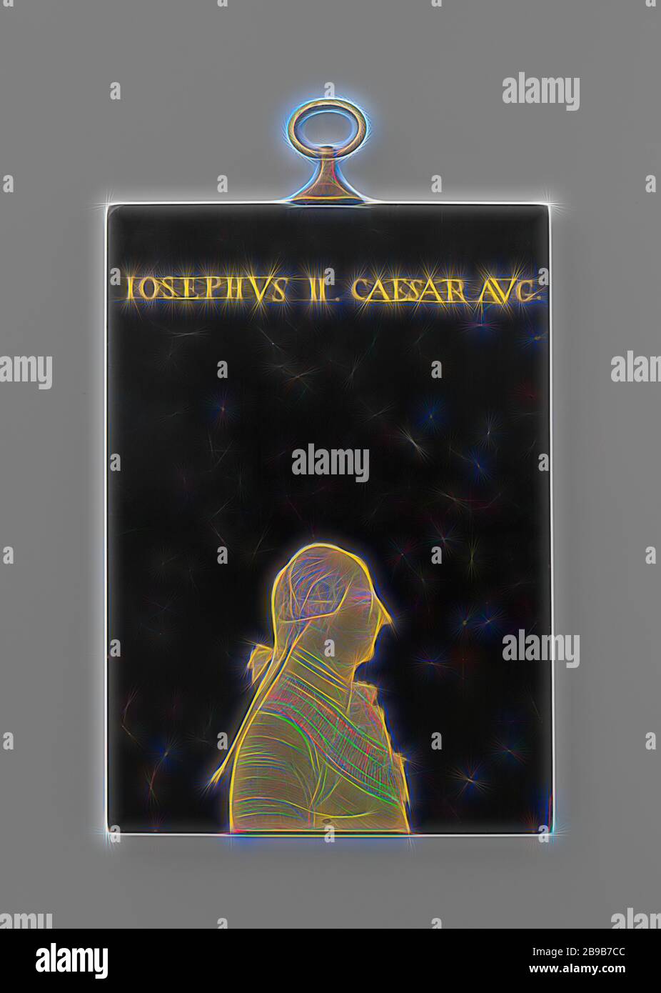 Jozef II van Oosterijk, Rectangular plaque with on the lower half ...