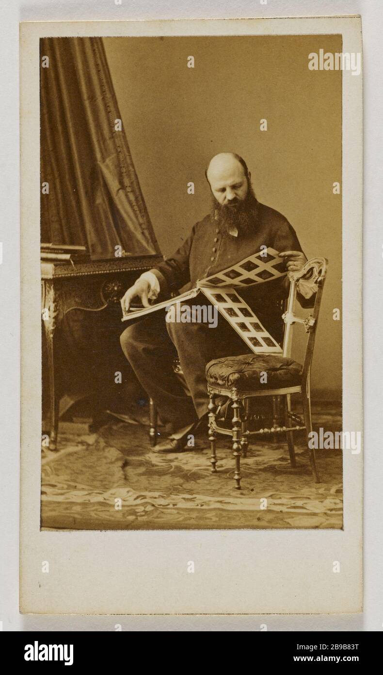 Autoportrait DE Disderi "Autoportrait de Disdéri", avant 1871. Carte de ...