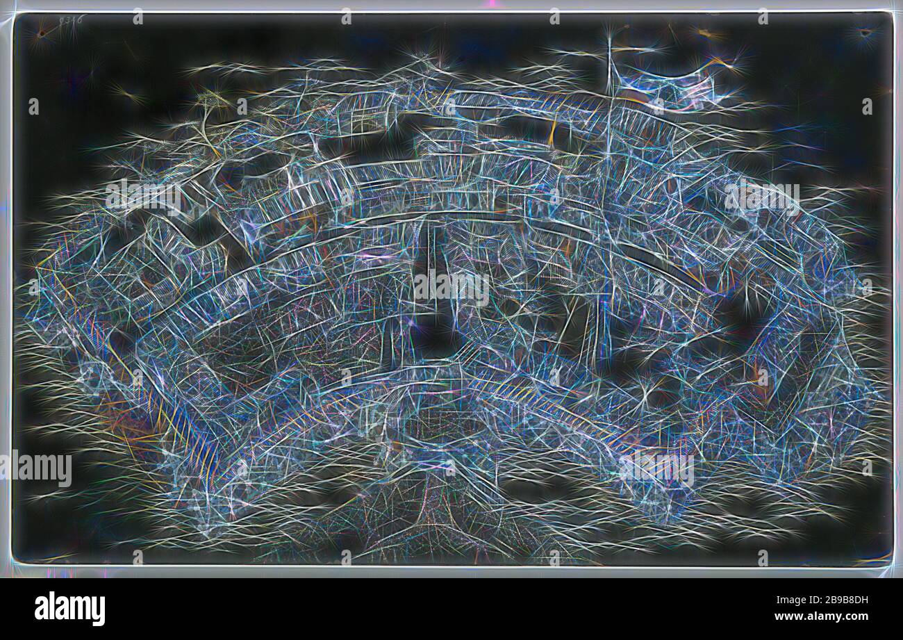 Lacquer panel depicting Deshima Island, Black lacquered wooden plate ...