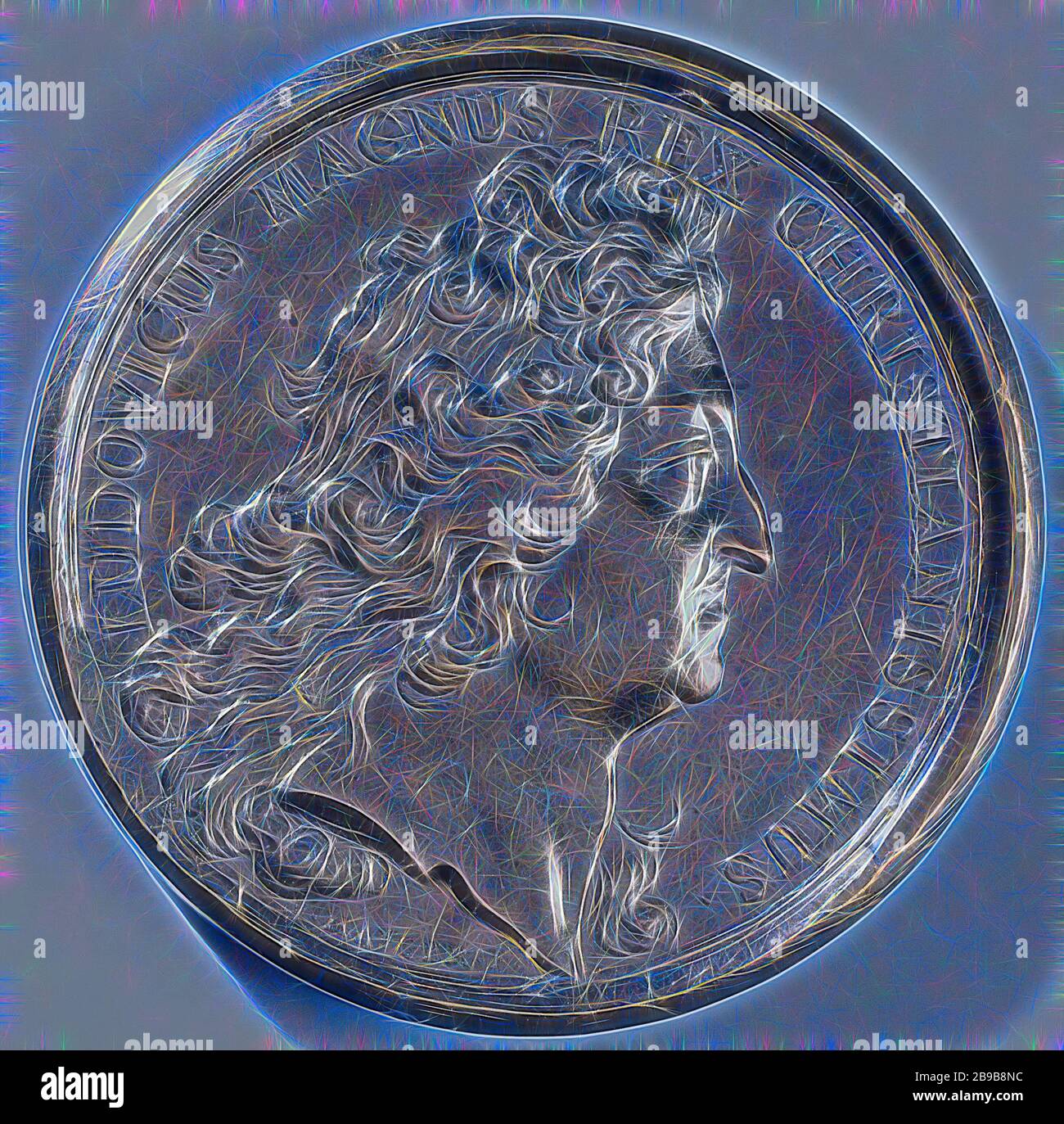 Charleroi released from the siege, Bronze Medal. Obverse: man's bust ...