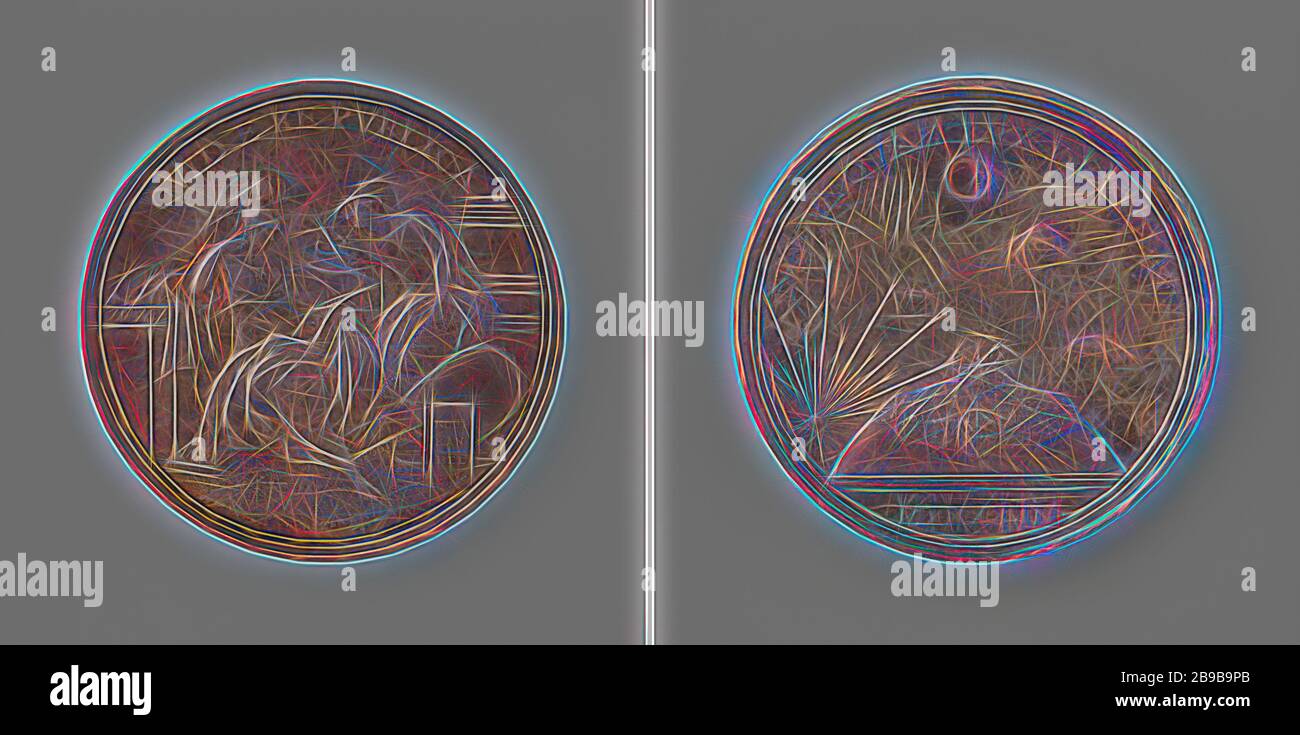 Beginning of the year 1753, Silver Medal. Front: The Netherlands ...